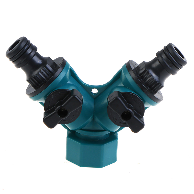 Y Shaped Quick Valved Connector IBC Tank Adapter Tap Connector Valve ...