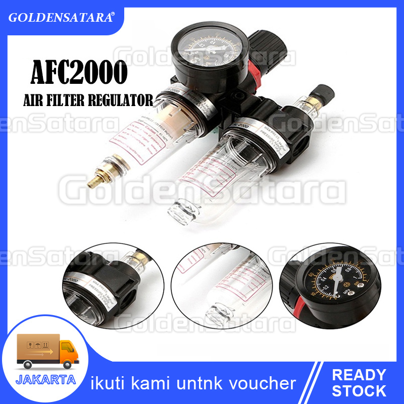 Air Filter Regulator atau Saringan Kompresor AFR2000 filter kompresor ...