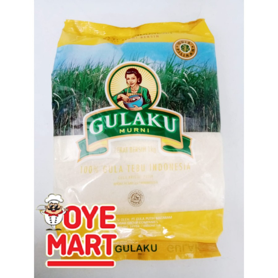 GULAKU GULA TEBU KUNING 1KG / GULA PASIR PREMIUM | Lazada Indonesia