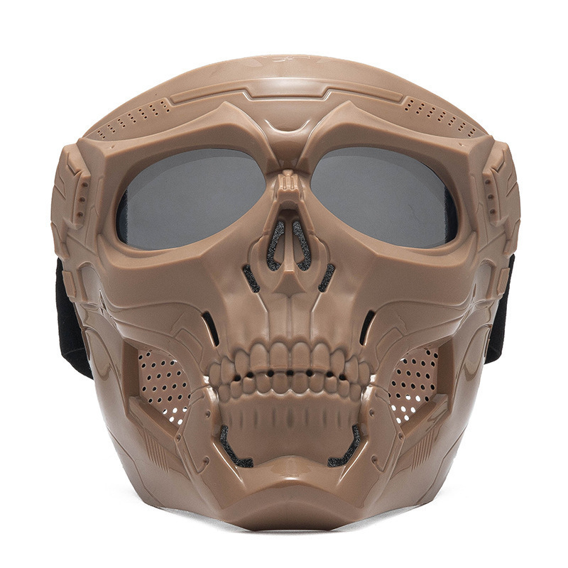 【Upgrade Your Style】 Skull Horror Helmet Off road motorcycle sports ...