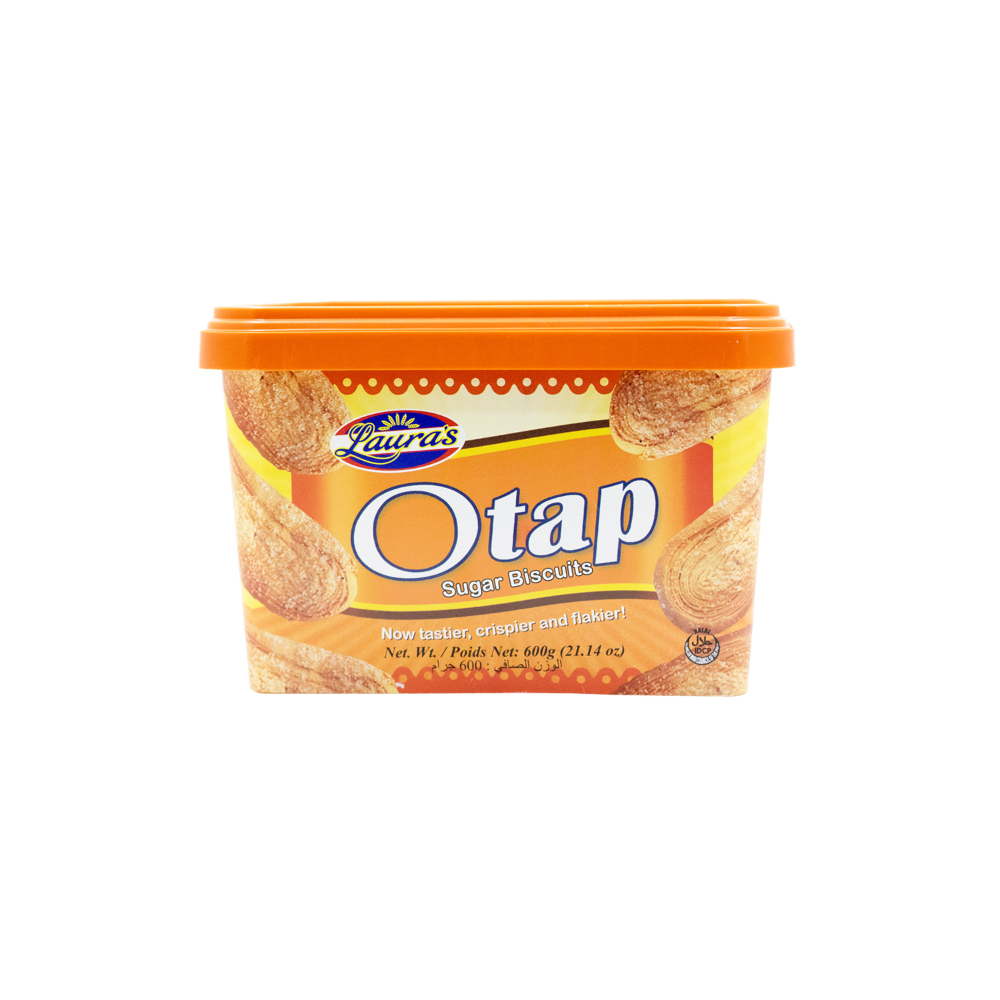 Laura's Otap Sugar Biscuits Tub 600g | Lazada PH