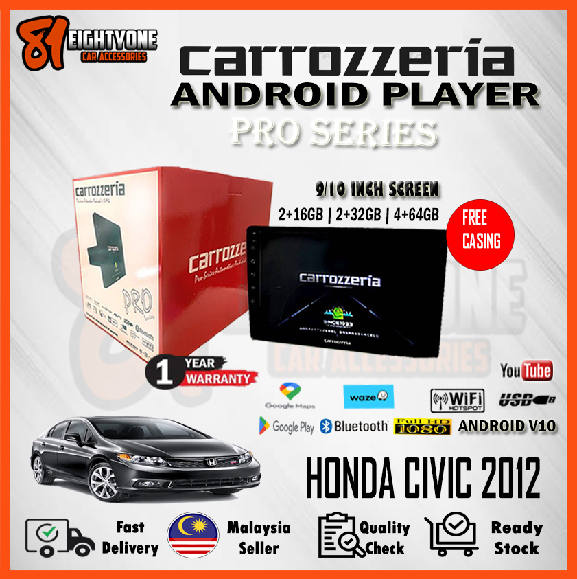 [81] 100% Original Android Player Carrozzeria Pro Series 9 inch 4+64GB ...