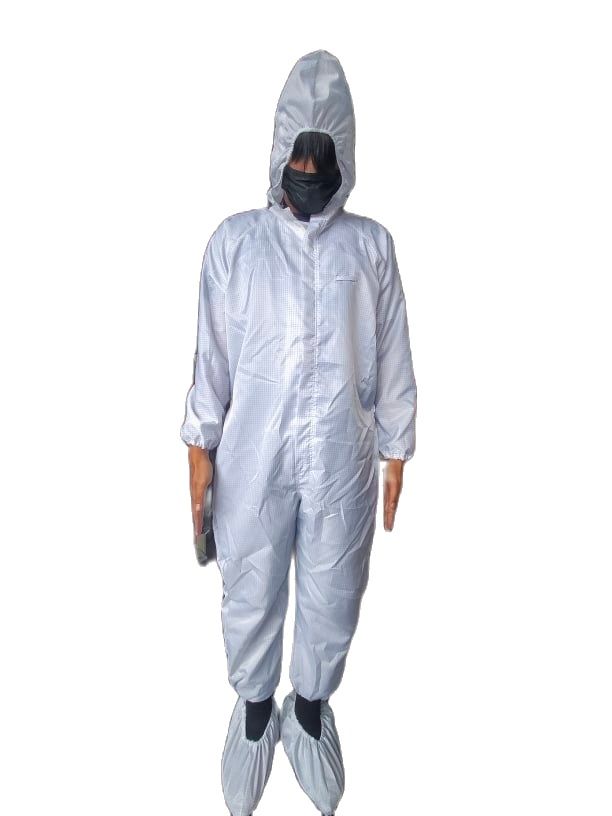 ESD Jumpsuit Cleanroom Washable ppe Coverall Reusable Anti Static ...