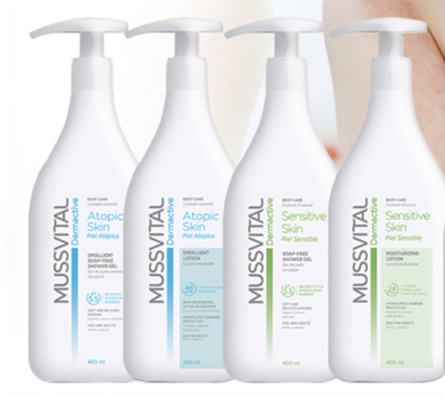 MUSSVITAL Dermactive Atopic range formulated for eczema-prone skin ...