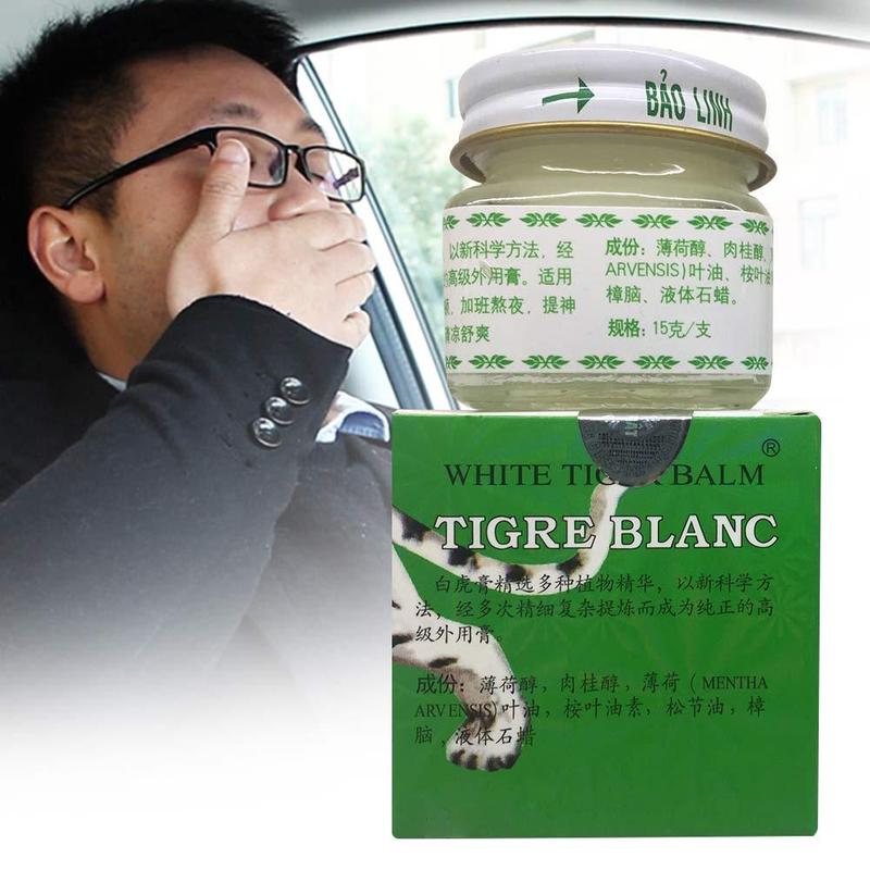 【32178cc8】1pc White Tiger Massage Balm Pain Relief Massage Cream ...