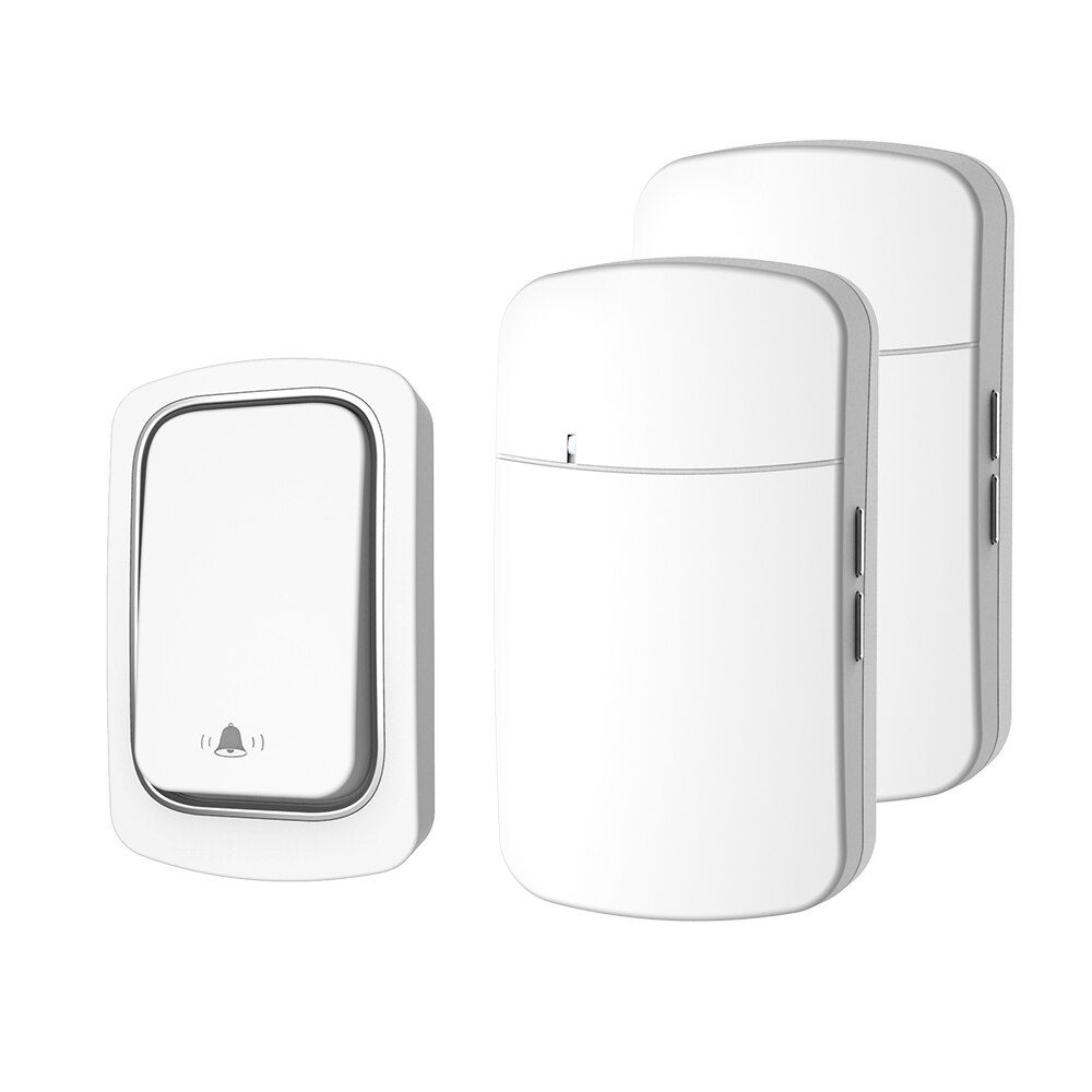 WENHIOT Wireless Doorbell Outdoor Waterproof Self Powered Smart Home ...