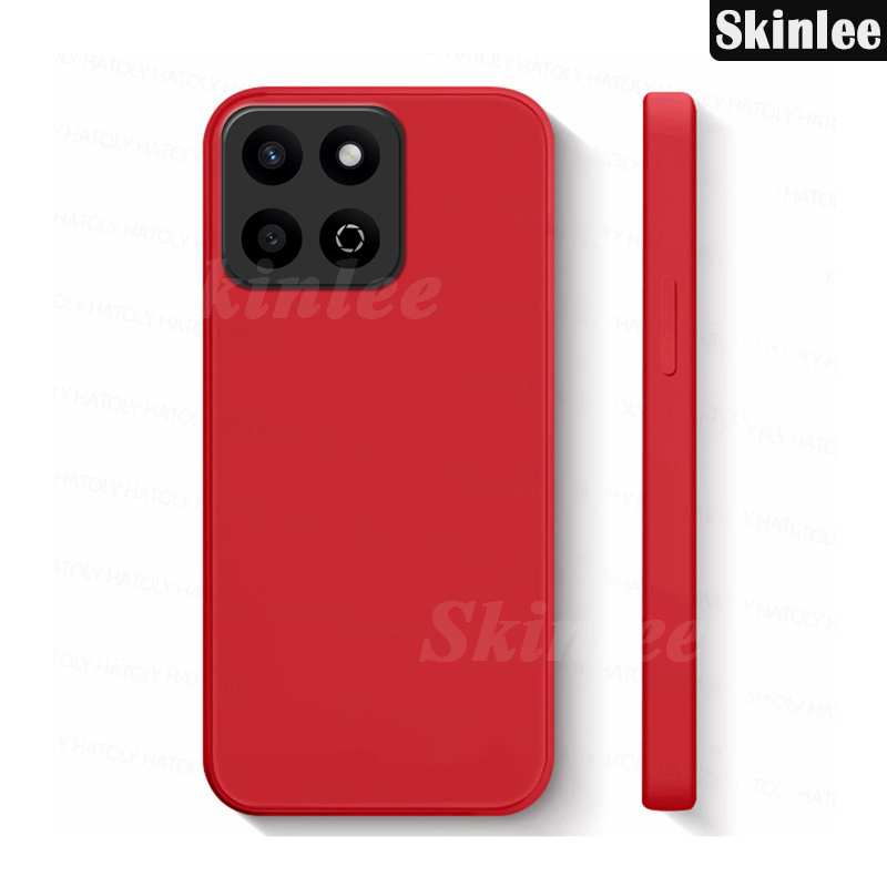 Phone case For Honor X7C Back cover Soft Liquid Skin friendly Silicone ...