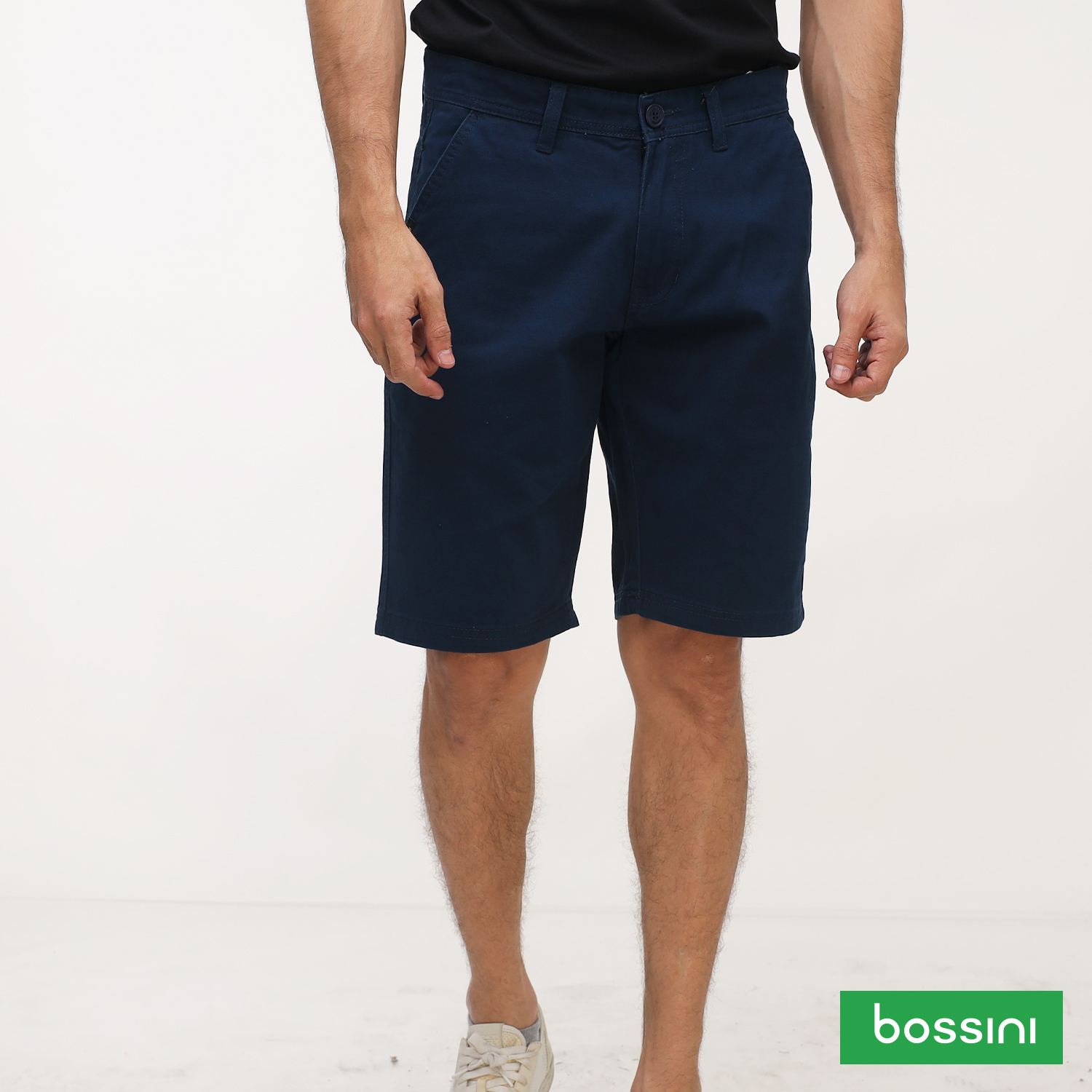 Bossini Tapered Shorts BMB22-0072 (Mood Indigo) | Lazada PH