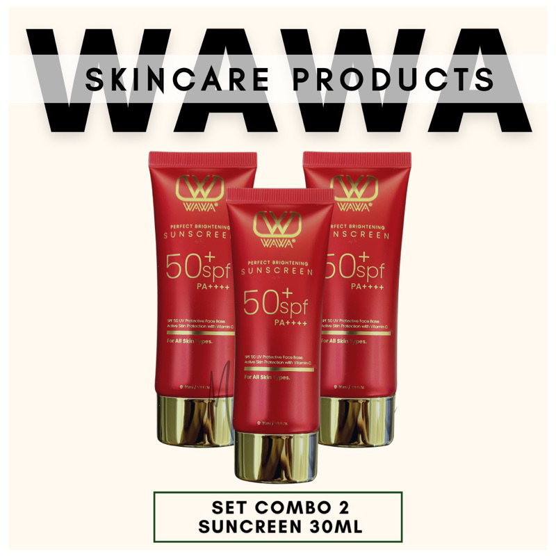 Wawa Sunscreen Triplet Combo | Lazada