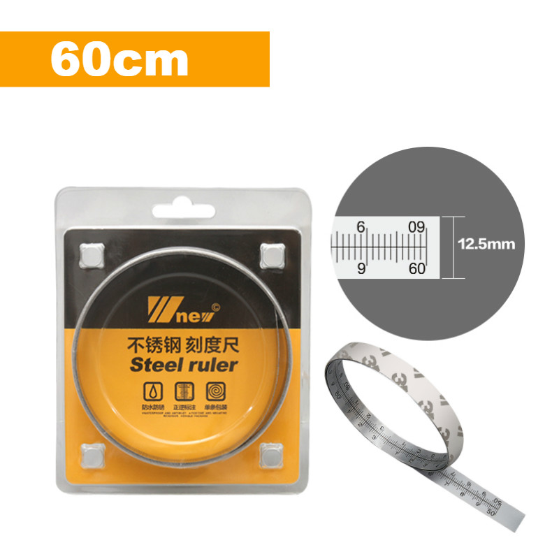 【EleganceEssence】Bidirectional Miter Track Tape Measure Self Adhesive ...