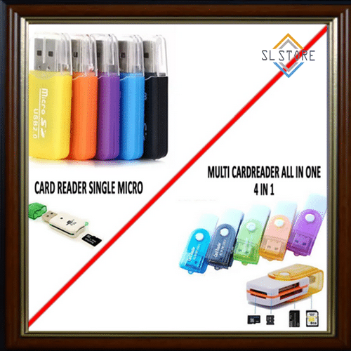 Card Reader 4 Slot / Cardreader All in One/card reader single (micro sd ...