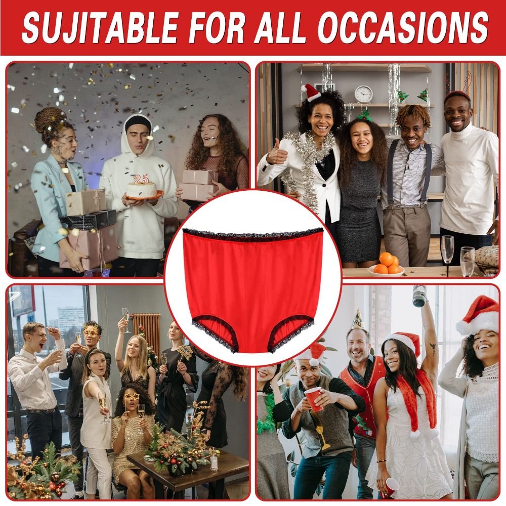 Joke Funny Granny Panties Plus Size Colorful Giant Novelty Undies Spoof ...