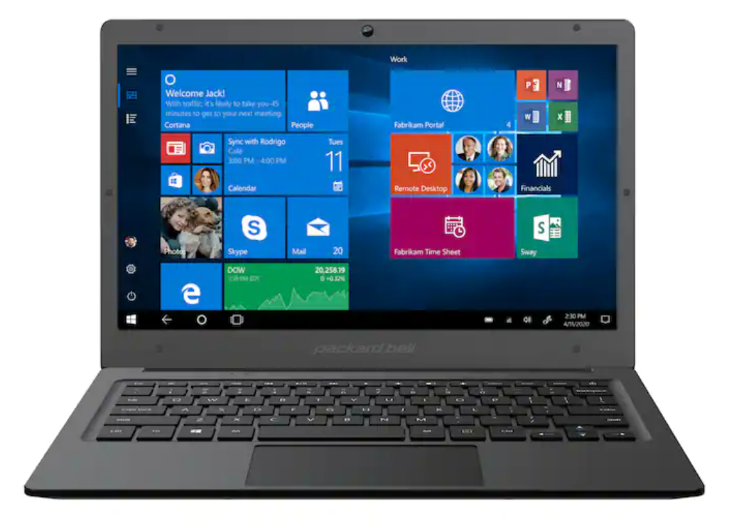 Packard Bell 11.6" cloudBook Compact Laptop- Intel 4GB RAM, 64GB eMMC ...