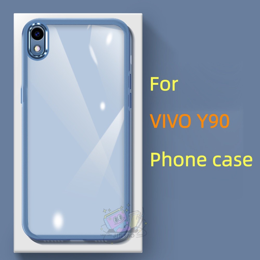 【Personality】For VIVO Y90 Phone case transparent Lens protector Fall ...