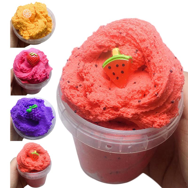【GlobalTrendz】Foam Clay Supplies Mud Fruit Charm Cloud toy Supplies ...