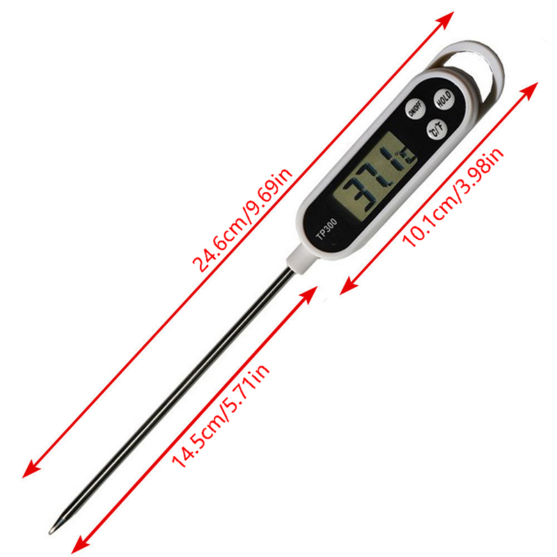 Food Thermometer TP300 Digital Kitchen Thermometer Instant Reading Meat ...