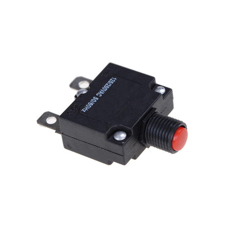 125/250VAC 15A Switch Push Reset Button Circuit Breaker Overload ...