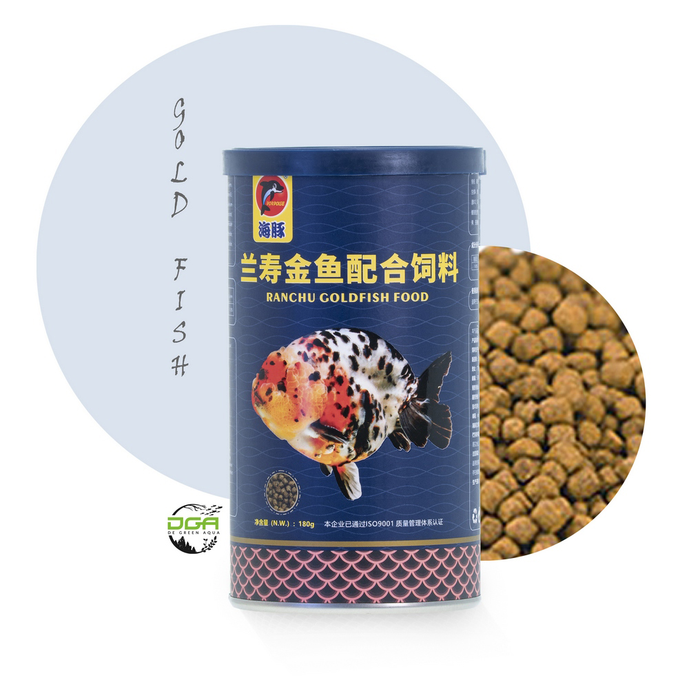 Porpoise Ranchu Gold Fish Food 180g （海豚兰寿金鱼配合饲料） | Lazada