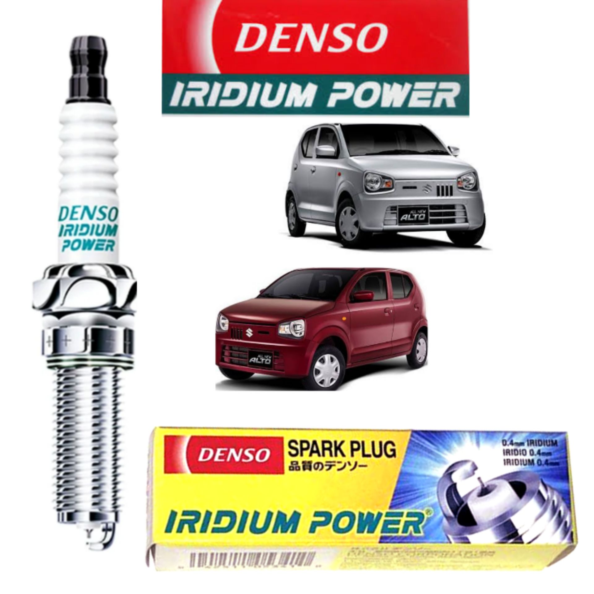 Iridium Spark Plug for Alto 660 cc Denso | Daraz.pk