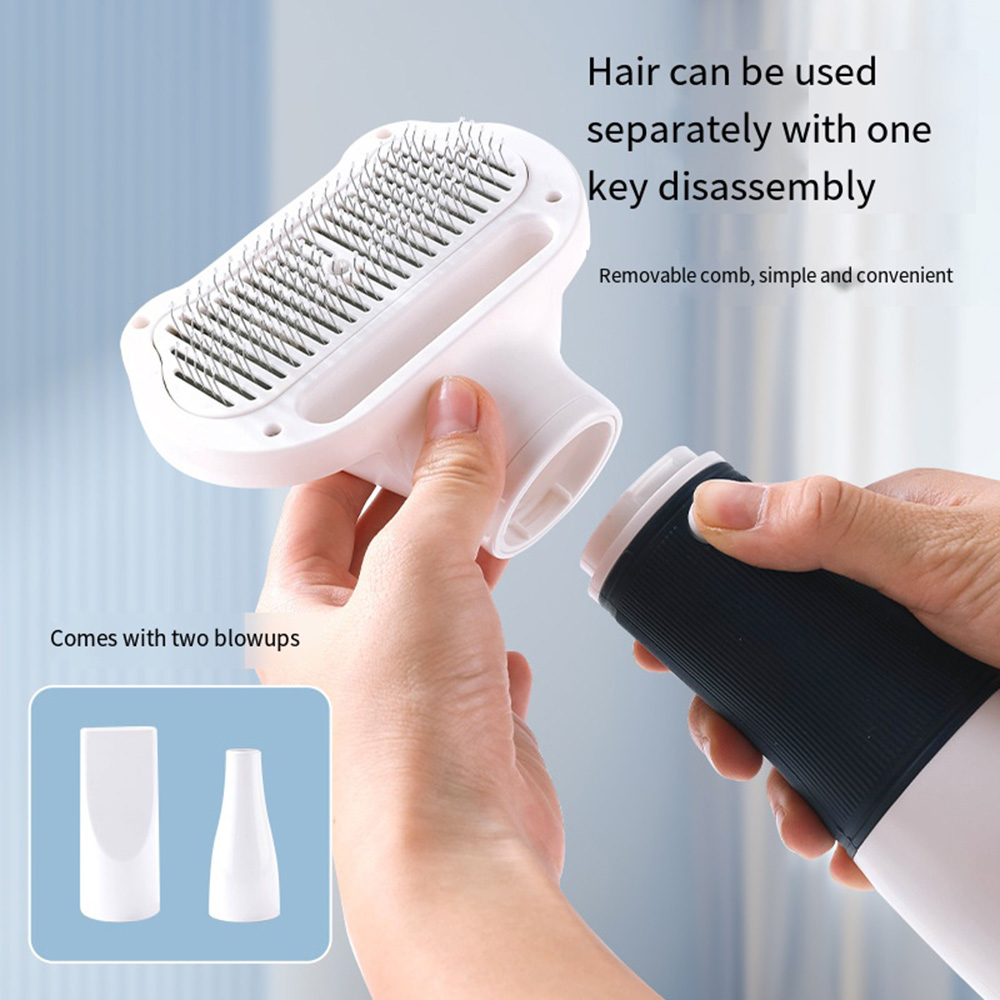 【Essential Good Item】3 In1 Pet Dog Hair Dryers Pulling Comb Brush ...