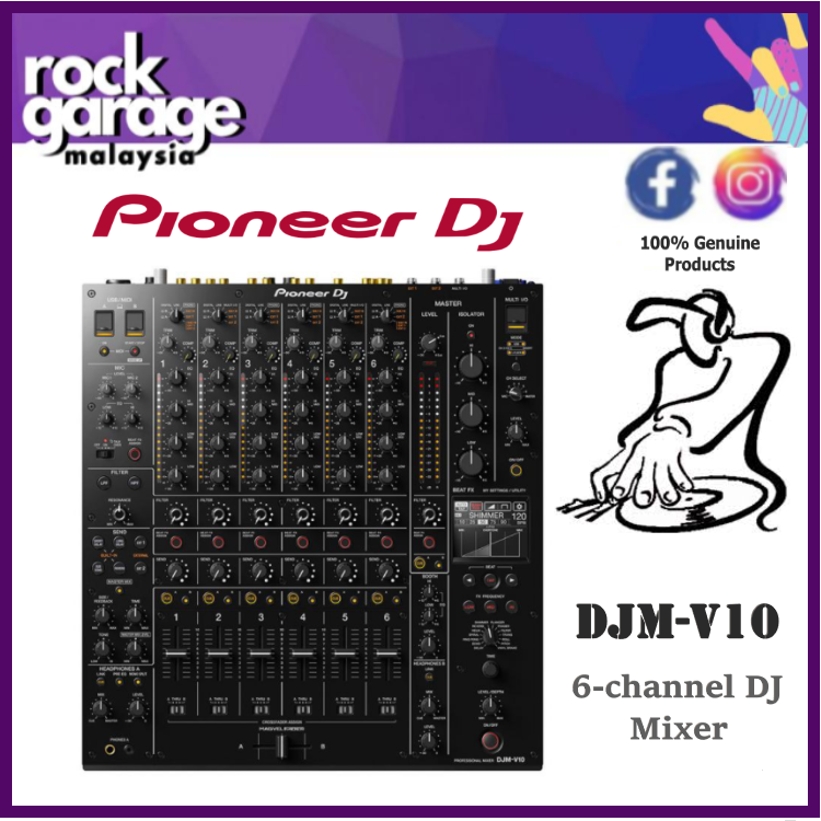 Pioneer DJ DJM-V10 6-channel DJ Mixer (DJMV10) | Lazada