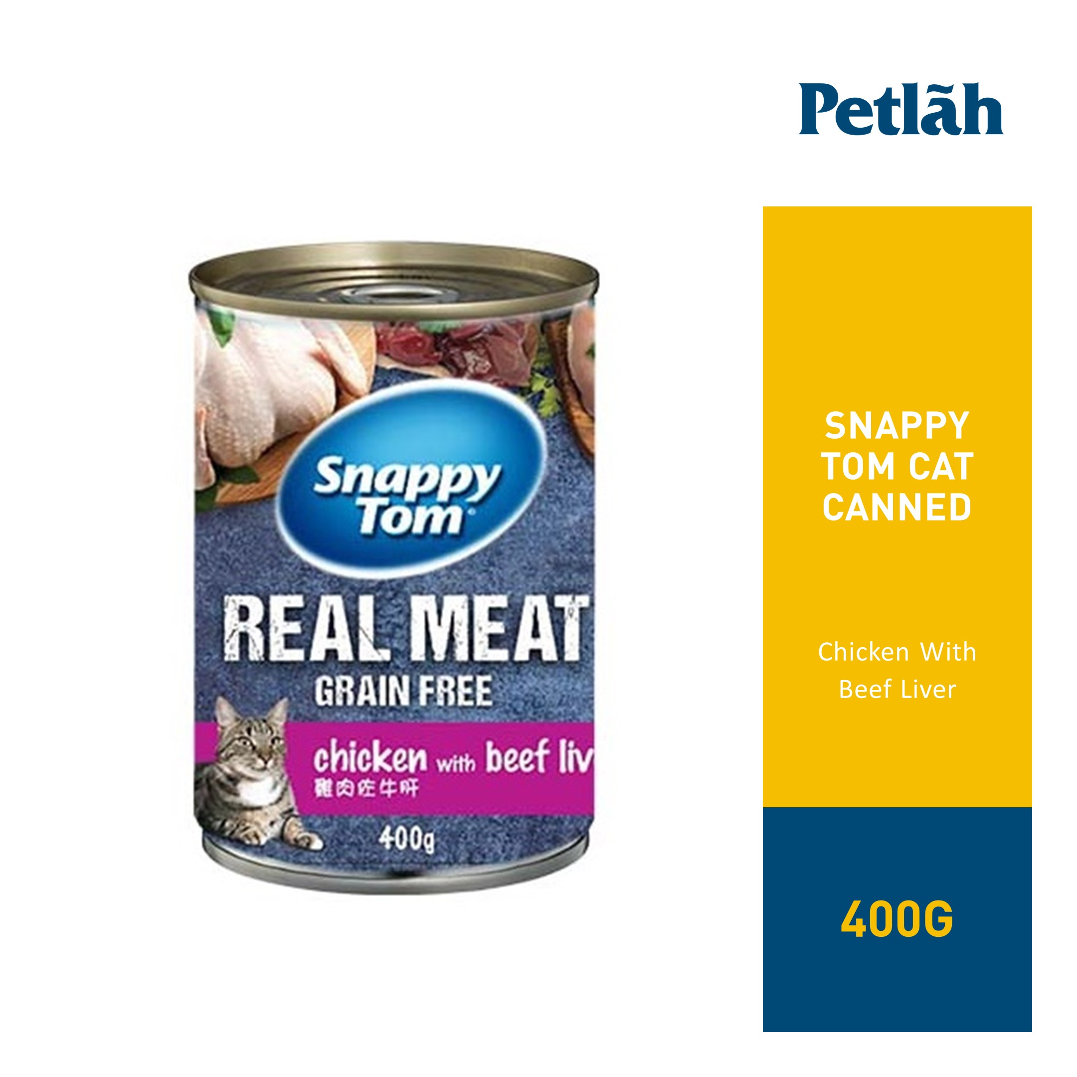 Snappy Tom Cat Canned 400g | Lazada