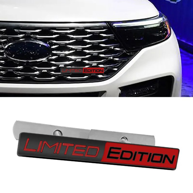 Car Styling 3D Metal Limited Edition Logo Car Front Grill Emblem ...