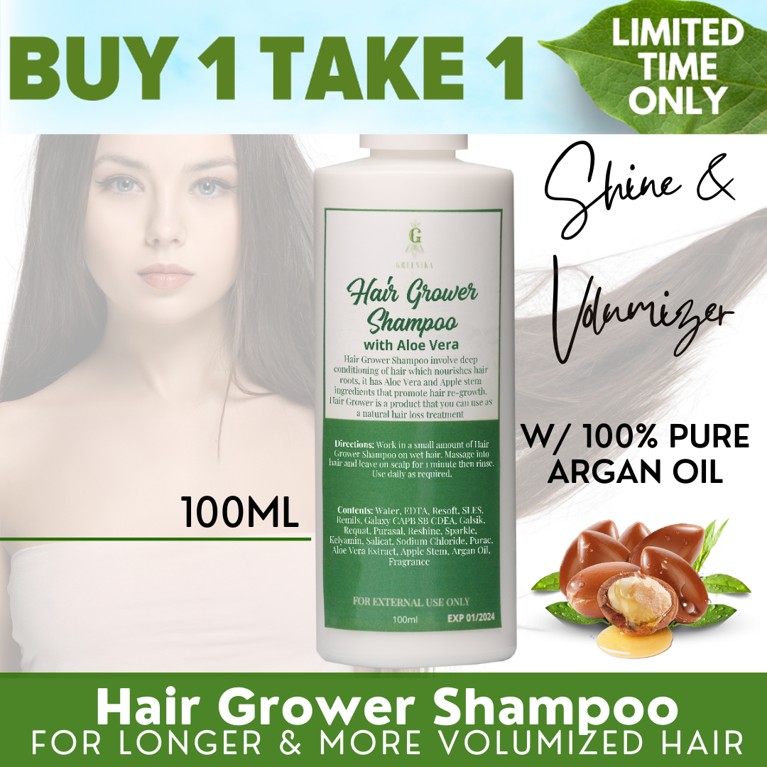 [ BUY 1 TAKE 1 HAIR GROWER + HAIR VOLUMIZER ] Greenika Hair Grower ...