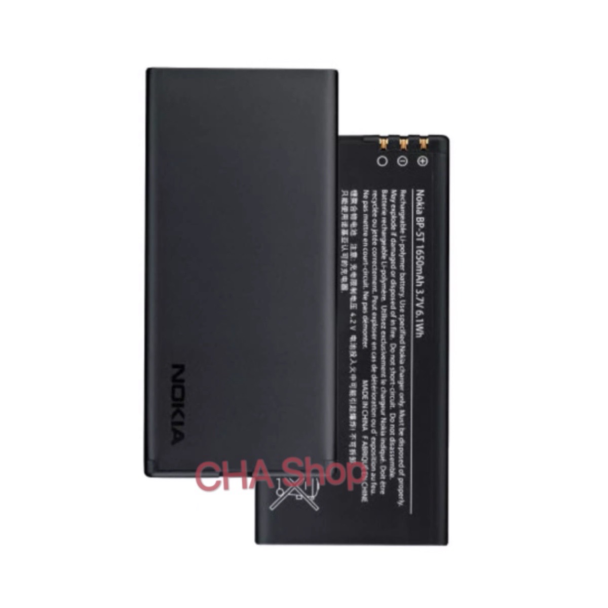 แบตเตอรี่ NOKIA Lumia 820 820T (BP-5T) NOKIA Lumia 820 820T 1650MAh แบต ...