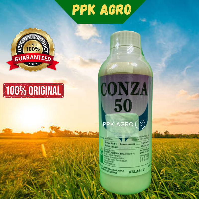 1L CONZA 50 Racun Kulat Hexaconazole 5.0% Fungicide Pekatan Ampaian ...