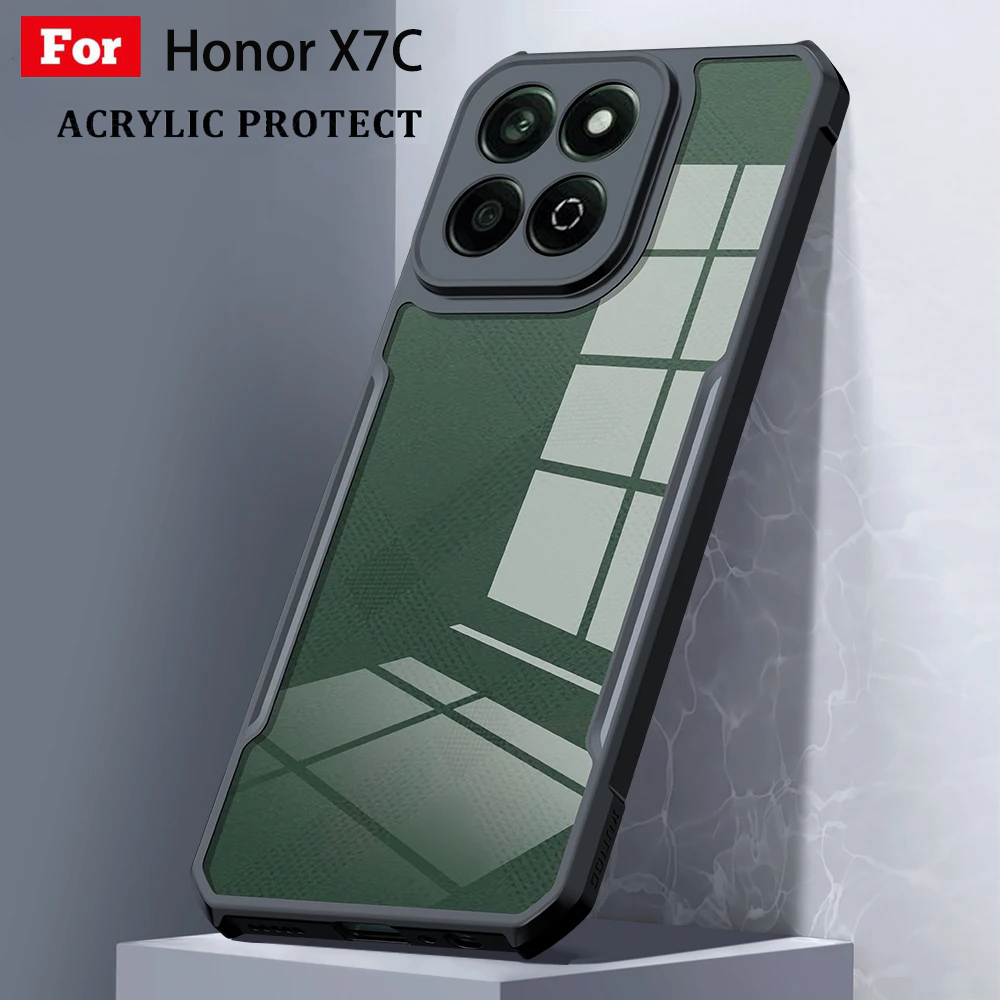 tzmar for Honor 200 Smart 5G Silicone Transparent Phone Case Acrylic ...