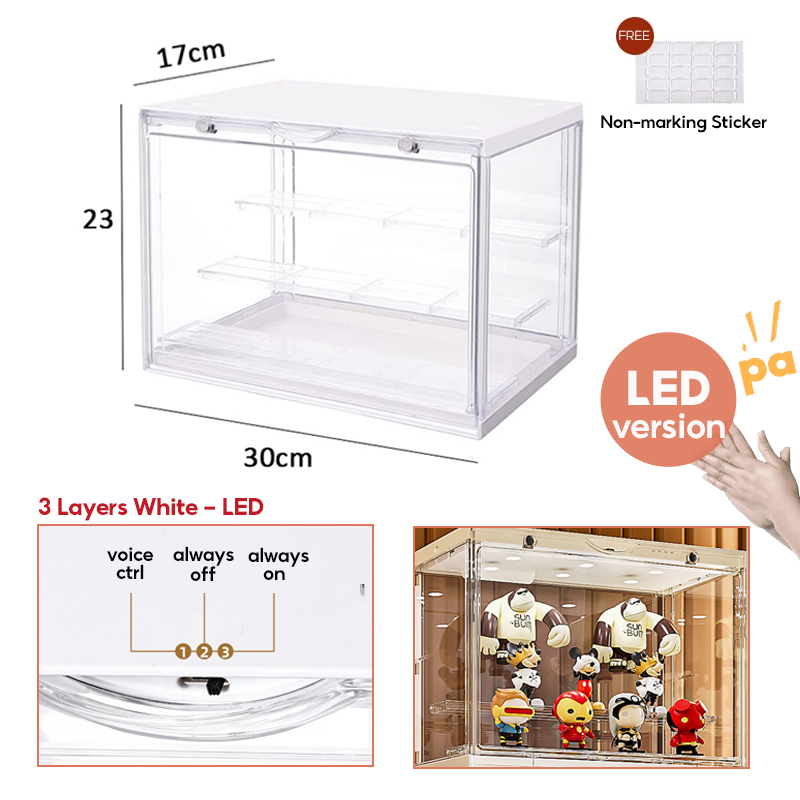 Pop Mart Display Box Acrylic Display Case For Blind Box Display Cabinet ...