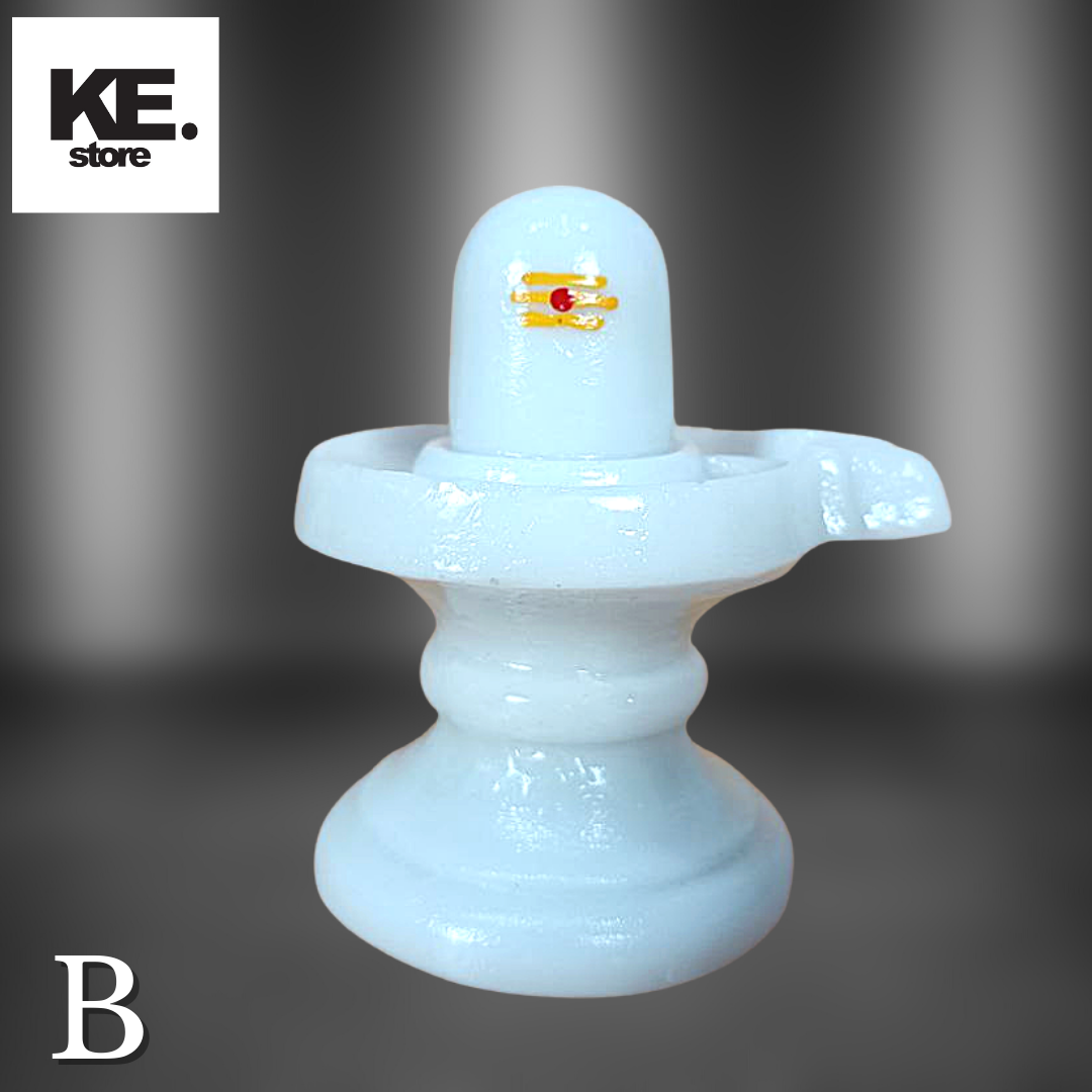 White Shivalingam Statue/Home Decor/Pooja/KE741 | Lazada