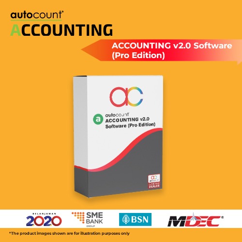 AutoCount ACCOUNTING v2.0 Software (Pro Edition) | Lazada