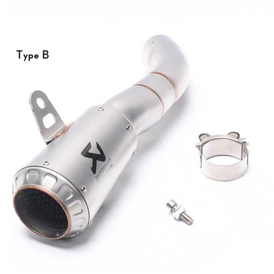 Motorcycle Exhaust AK Escape Modified Muffler Connection Middle Link ...