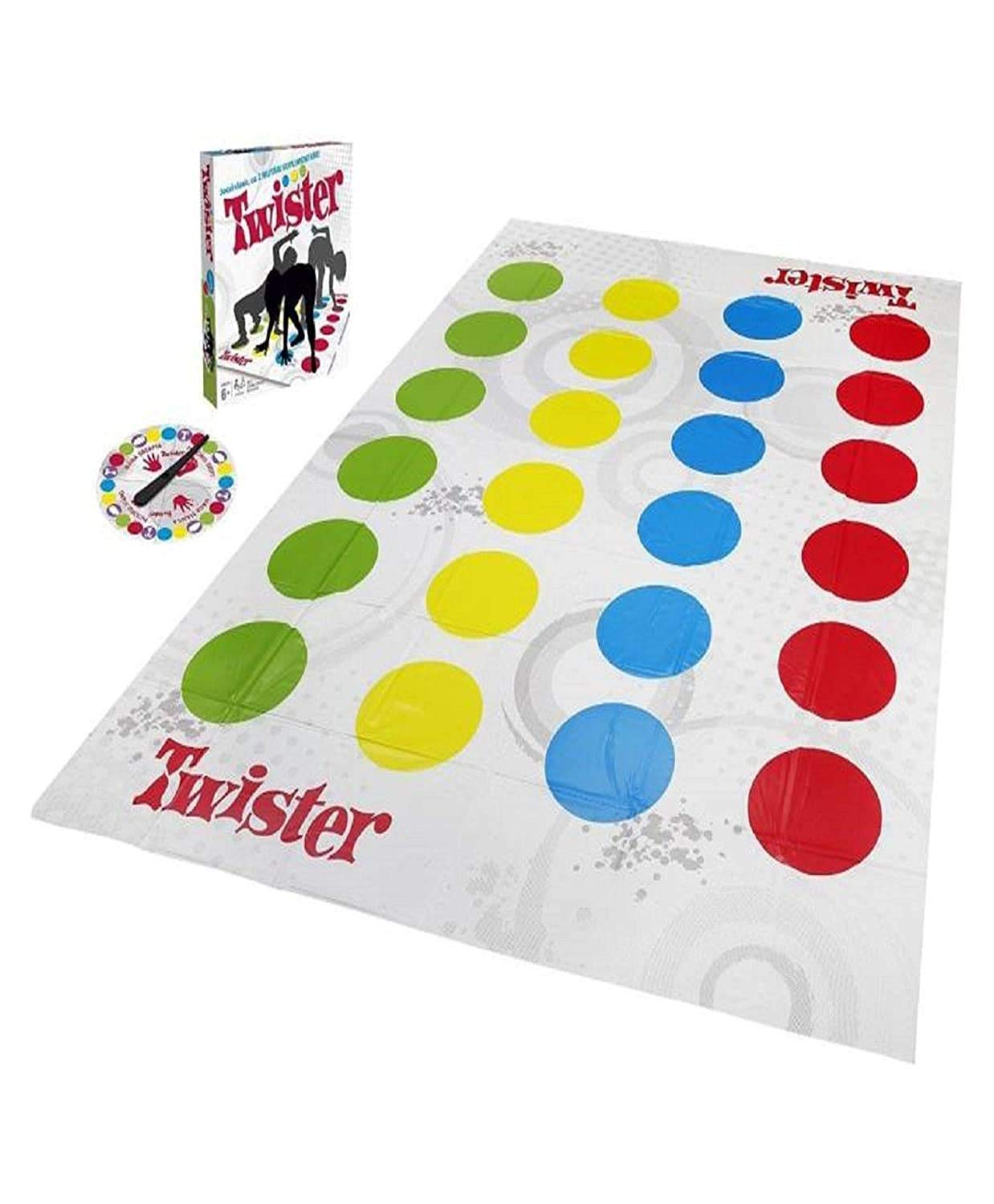 Premium Quality Twister Game Includes Mat & Spinner For Boys and Girls ...