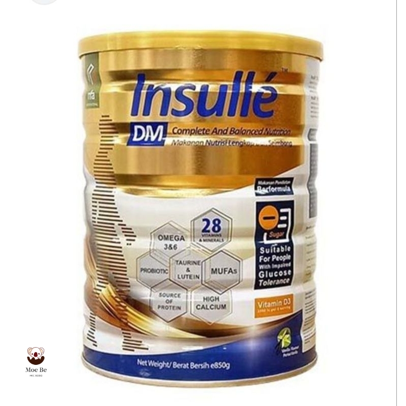"NFA Insulle Complete Nutrition 850G - Advanced Diabetes Milk Powder ...