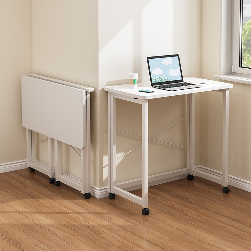 Foldable table study table computer table Folding Computer Desk ...