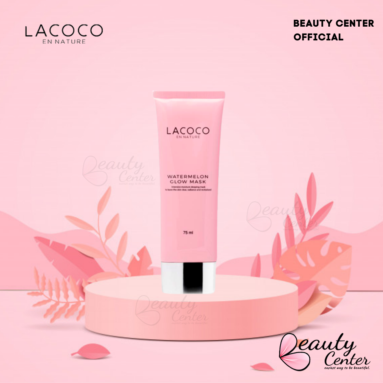 Lacoco Watermelon glow mask | Lazada Indonesia