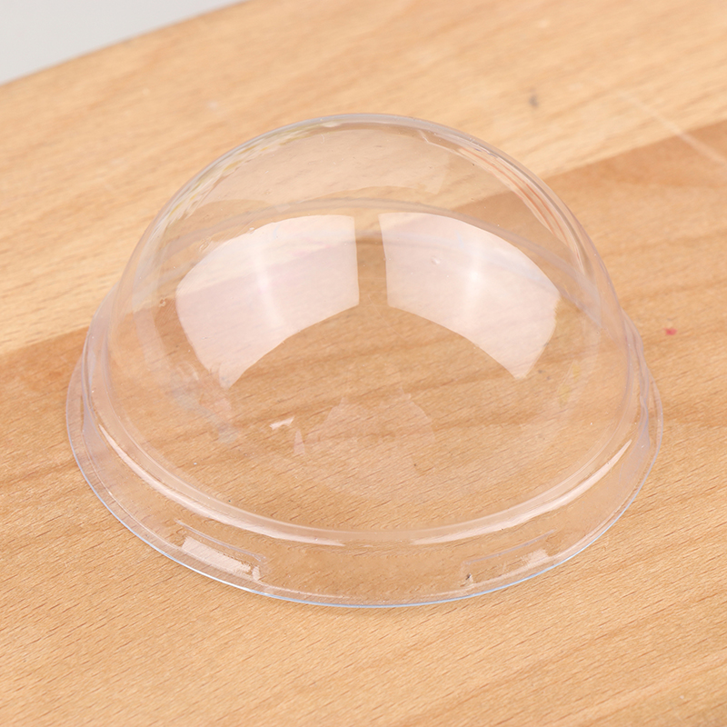 10Pcs Round Plastic Cake Box Packaging Egg-Yolk Puff Mooncake Container ...