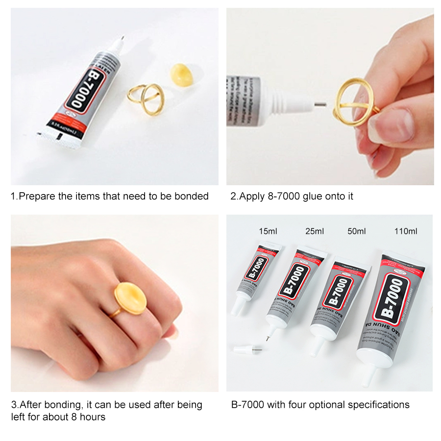 B7000 Special mobile phones Repair Sticker glue transparent and soft ...