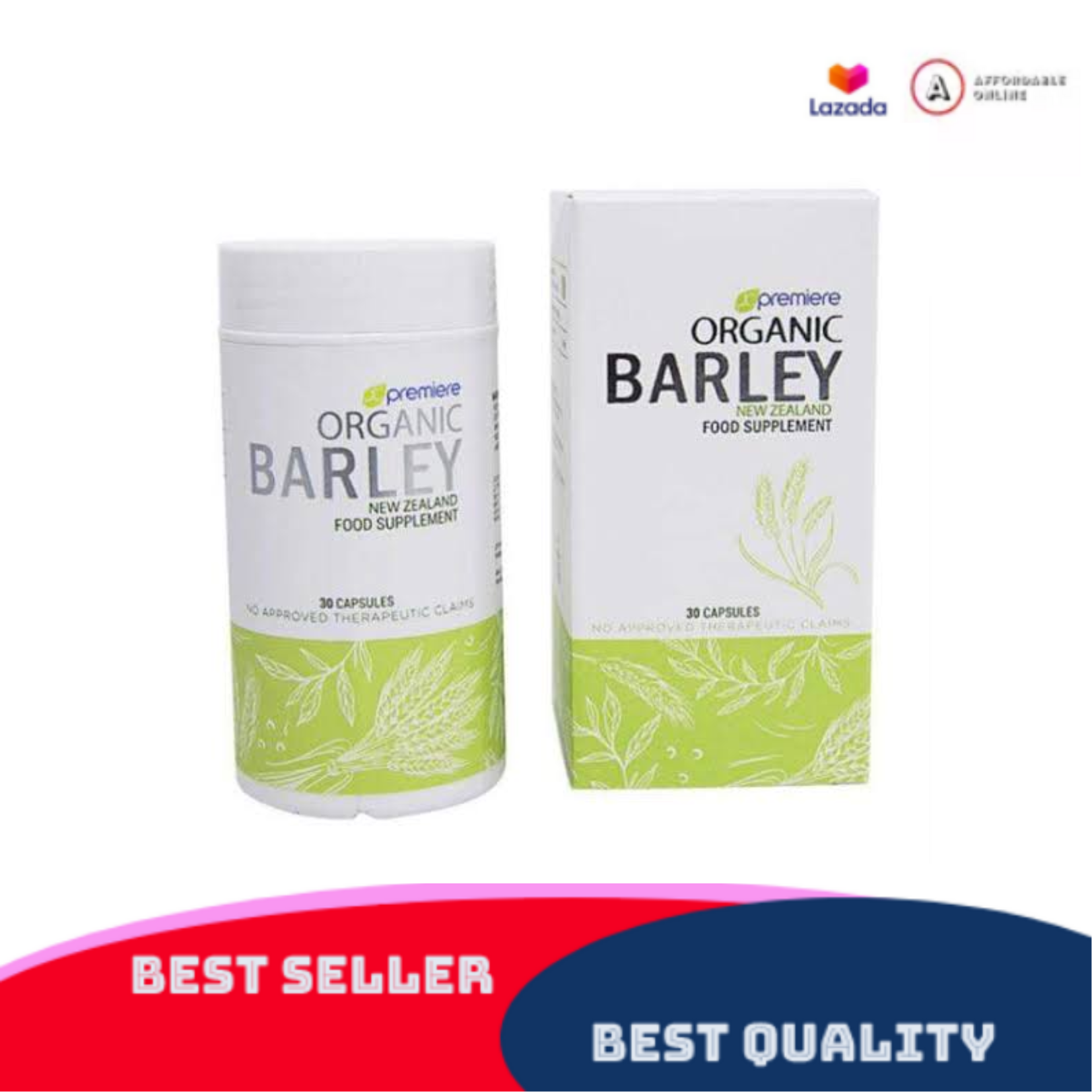 Affordable Online- Authentic JC Organic Barley Capsule | Lazada PH