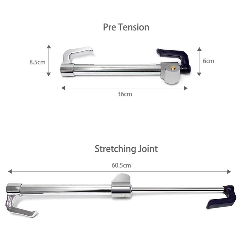 Car Steering Wheel Anti-Theft Lock Brake Lock Retractable Double Hook ...