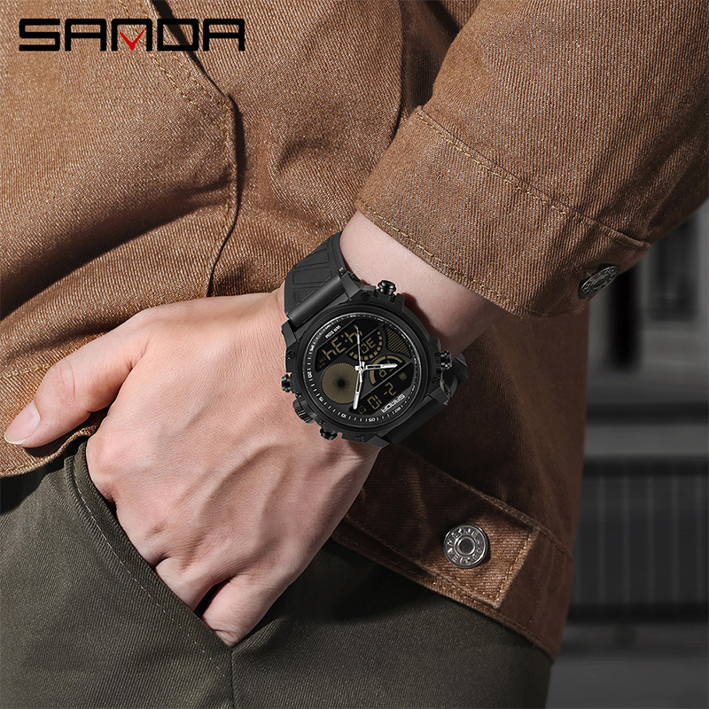 SANDA Multi Display Multi Function Watch Dial Visualization Design ...