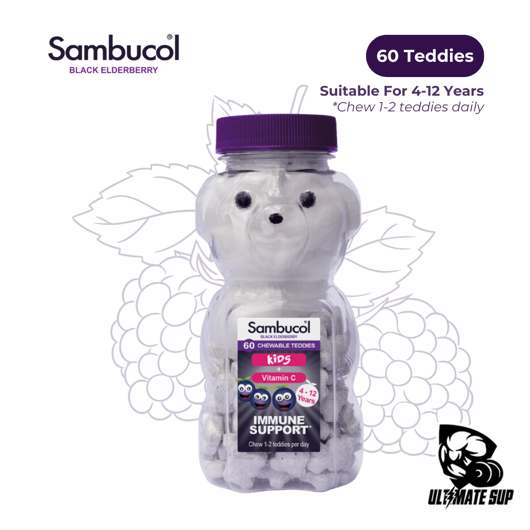 Sambucol Immune Support, Forte Effervescent, PLUS Vitamin C + Zinc ...