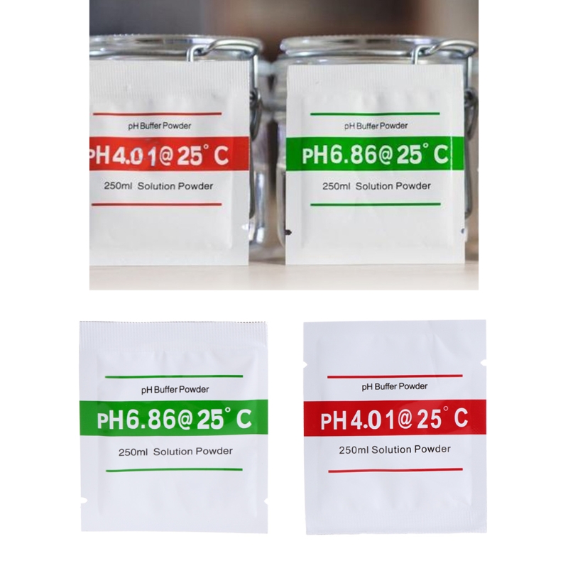 NEW 【Exclusive Discount】20 Pcs PH Buffer Solution Powder PH For Test ...