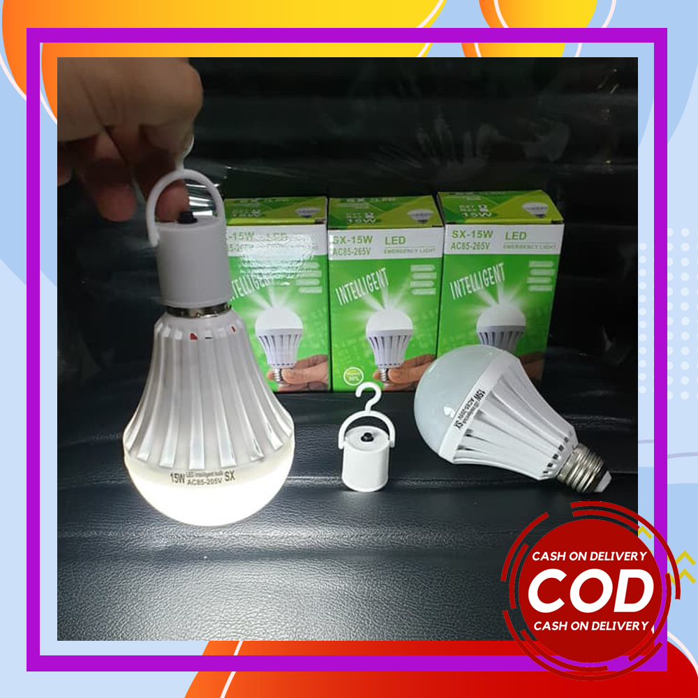 Bohlam Emergency 15W Lampu Darurat 15Watt Emergency Menyala Tanpa ...