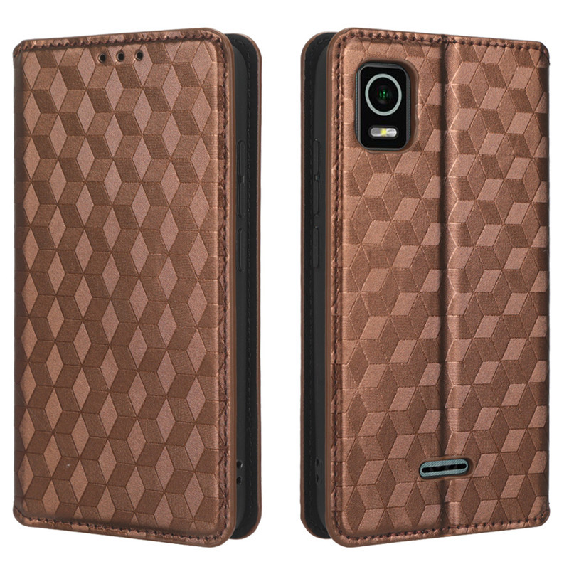 Cricket Debut Smart Magnetic Leather Card Slots Wallet Phone Case, Flip ...