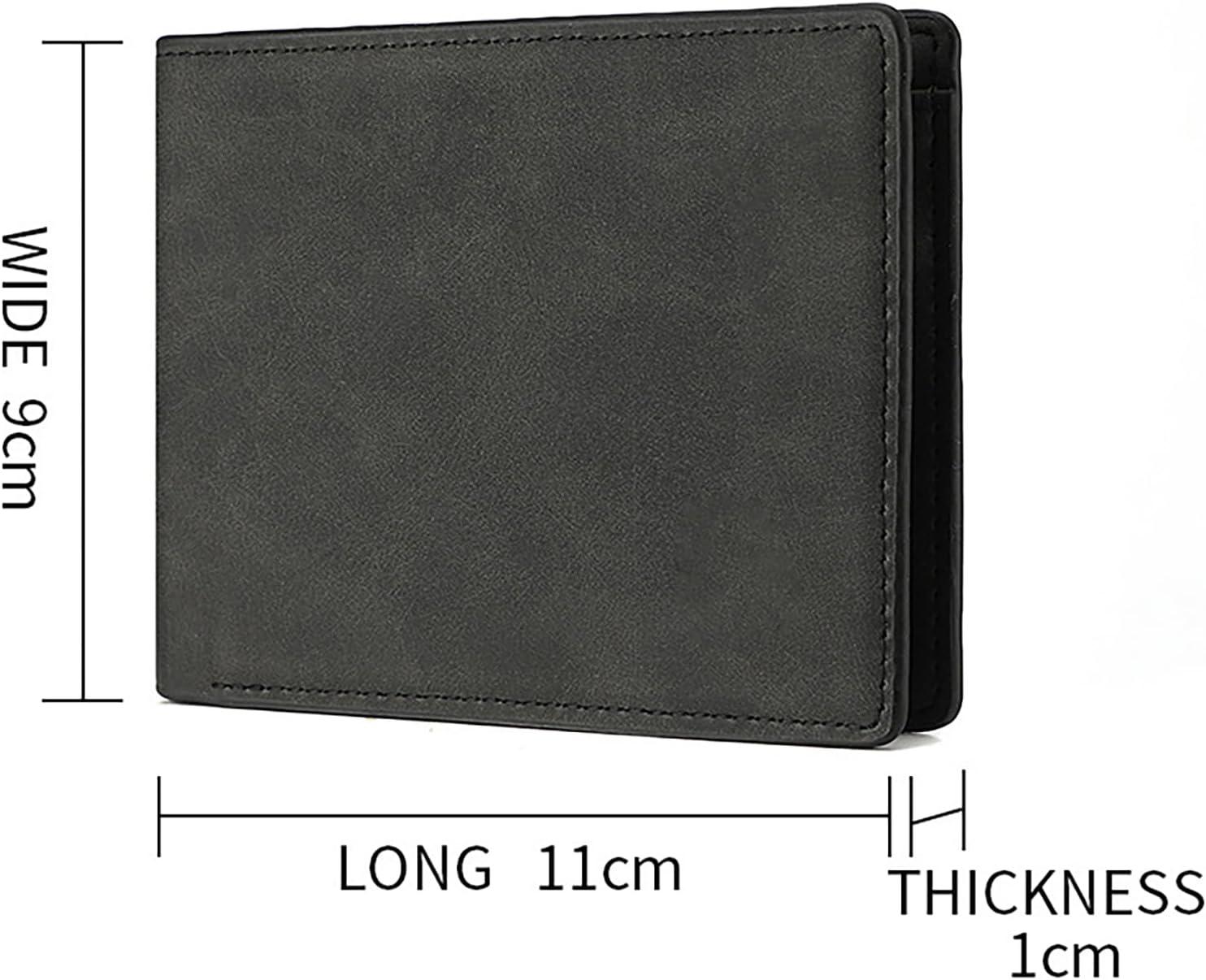 Men's Wallets Genuine Leather Bifold Multi Layers Business Card Holder Casual Male Purses | Daraz.lk