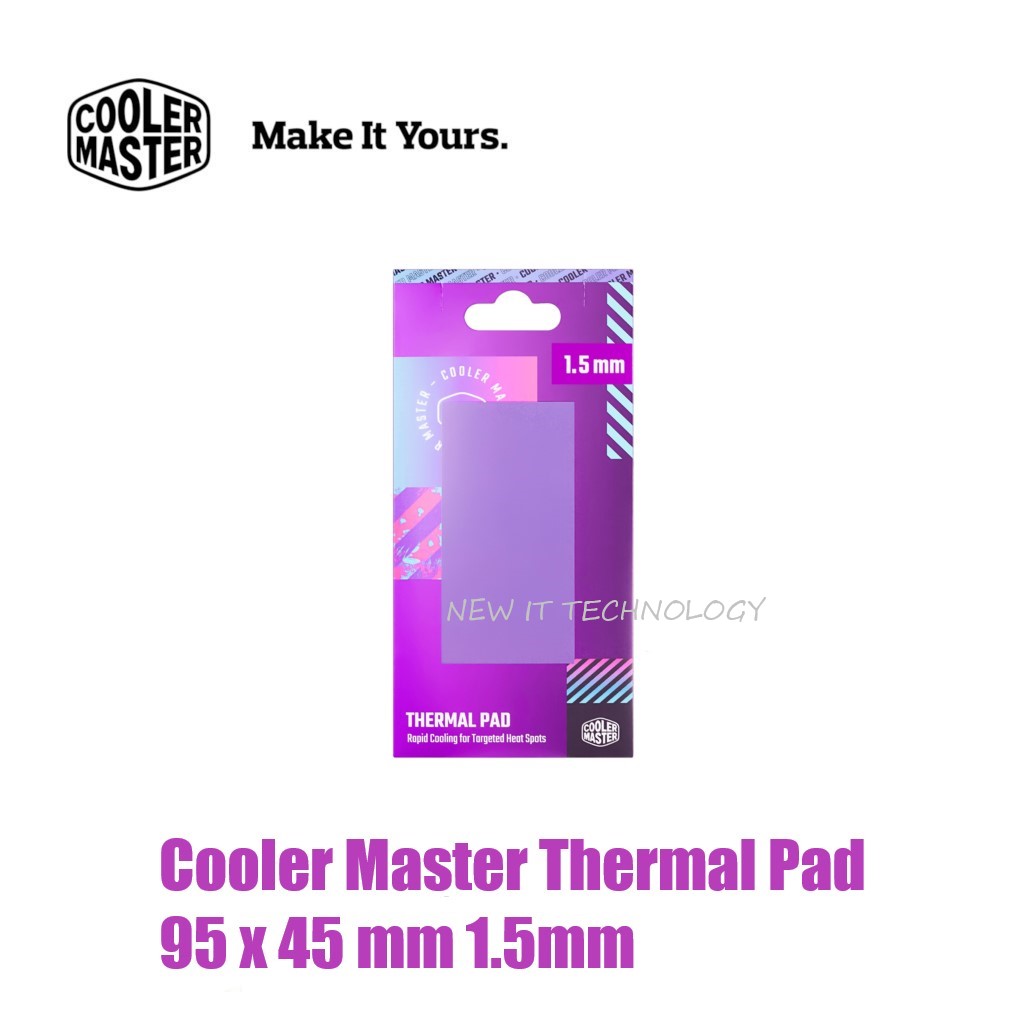 COOLER MASTER THERMAL PAD & PRO [ 1.0mm / 1.5mm / 2.0mm / 3.0mm ] 95 x ...